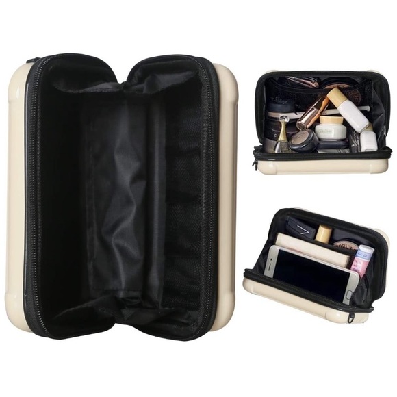 Bags | Mini Luggage Wristlet Crossbody Handbag Box | Poshmark